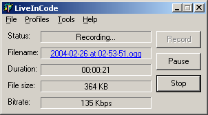 LiveInCode - rm's homepage